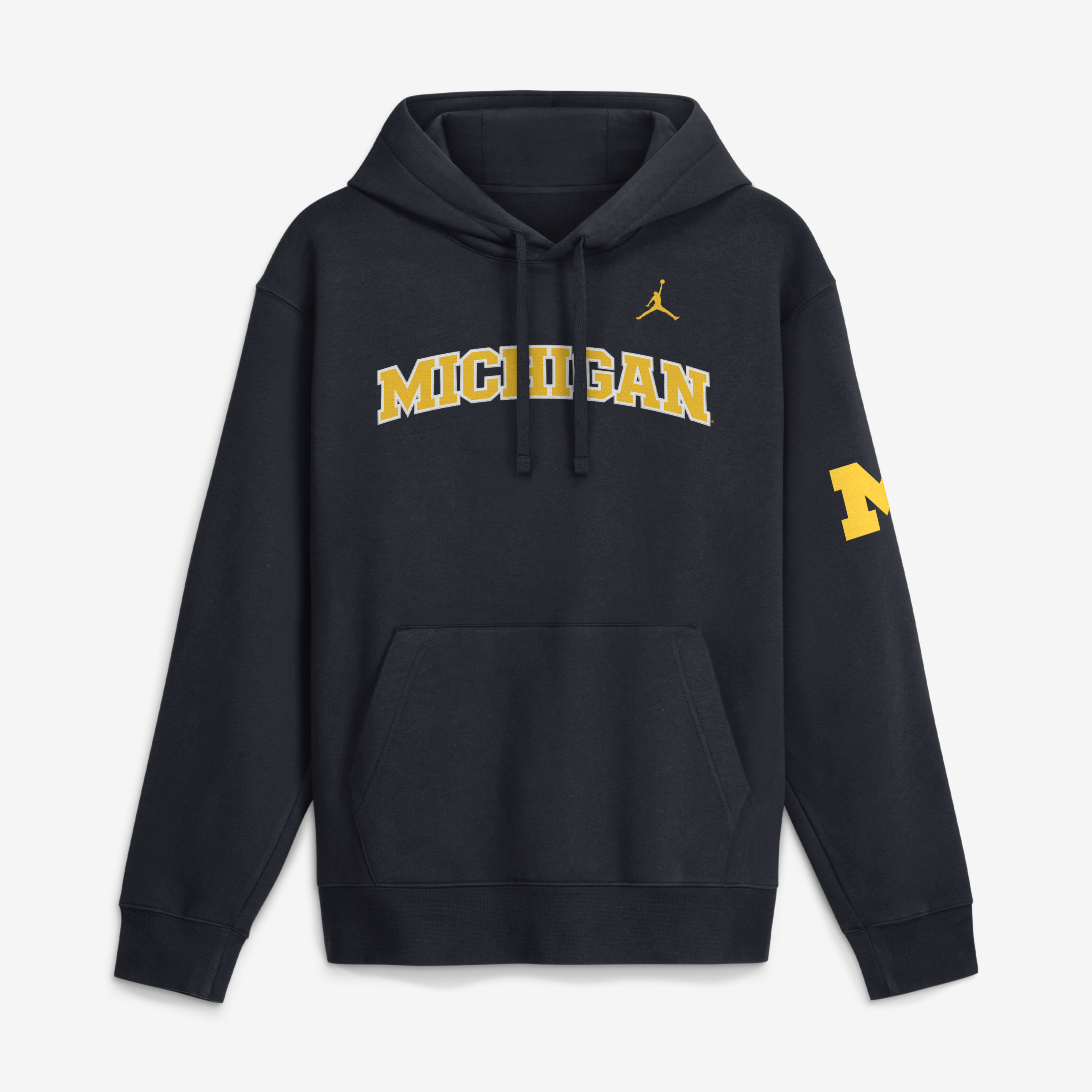 Mens Jordan Brand Navy Michigan Wolverines 2026 Sideline Club Fleece
